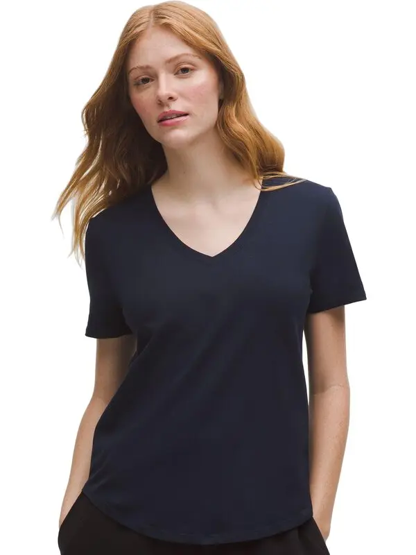 Lululemon Love V-neck T-shirt - True Navy