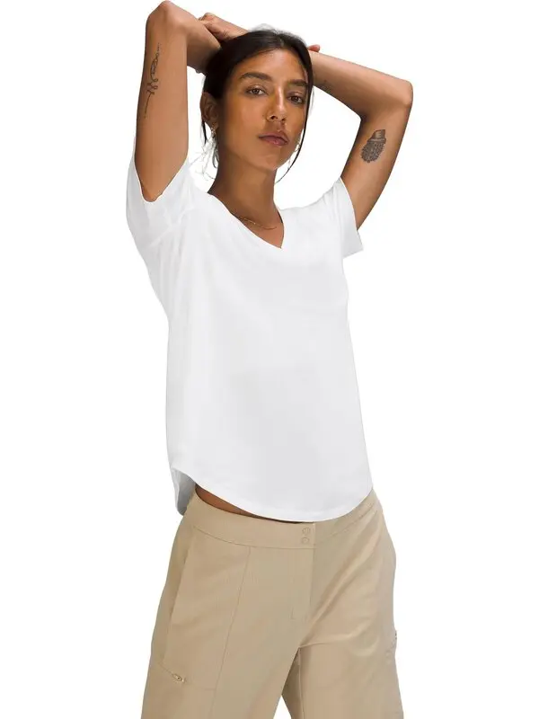 Lululemon Love V-neck T-shirt - White