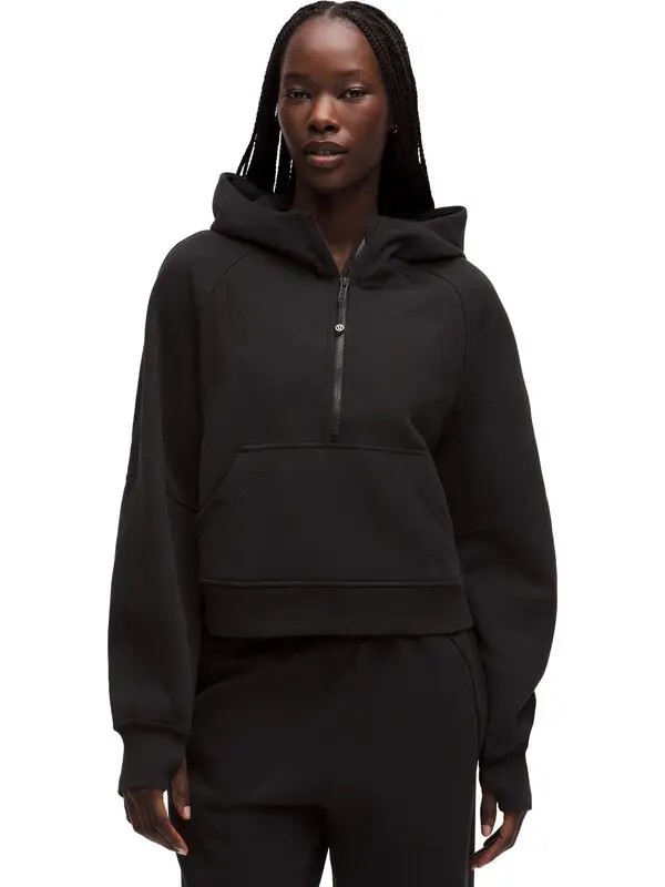 Lululemon Scuba Oversized Half-zip Hoodie - Black