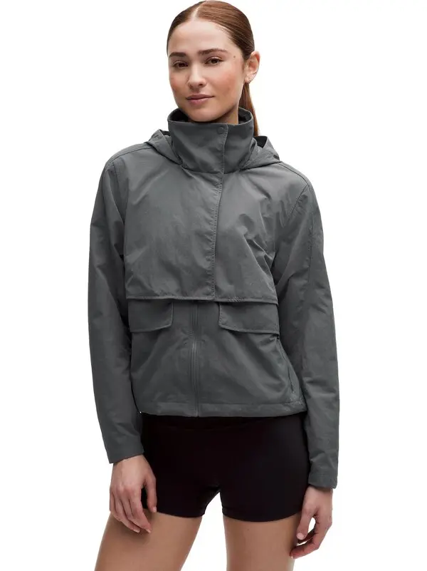 Lululemon Always Effortless Classic-fit Jacket - Onyx Grey