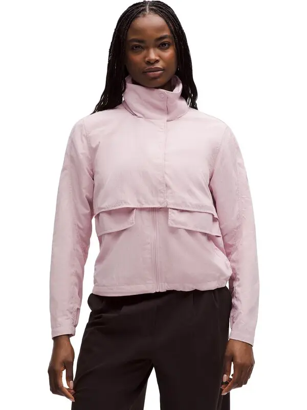 Lululemon Always Effortless Classic-fit Jacket - Porcelain Pink