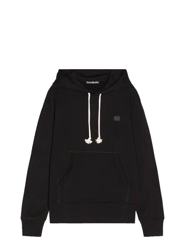 Acne Studios Fennis Face Hoodie - Black