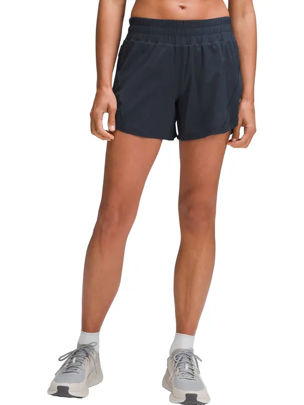 Lululemon Track That Mid-rise Lined Short 5 - True Navy