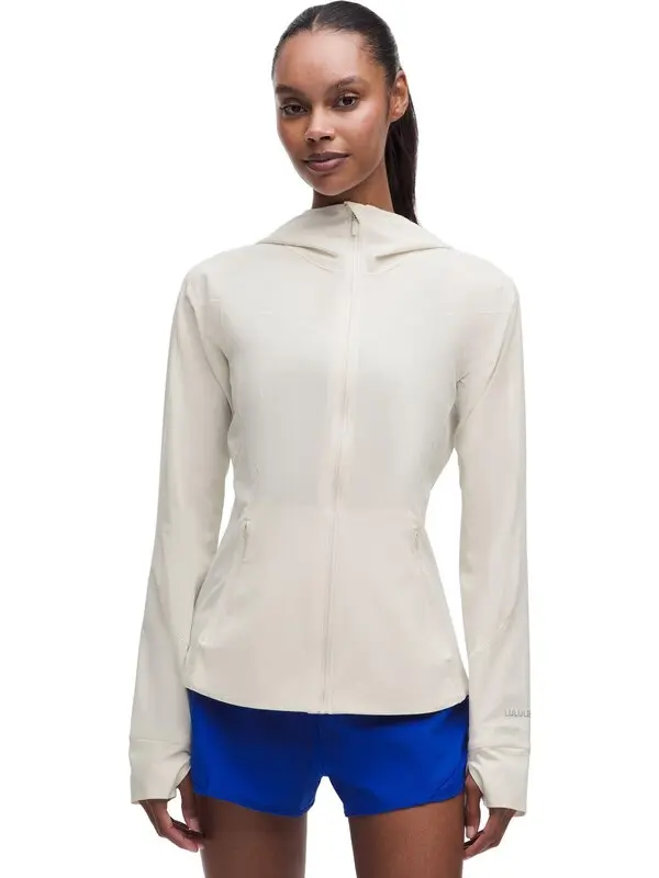Lululemon Mist Over Windbreaker - Light Ivory