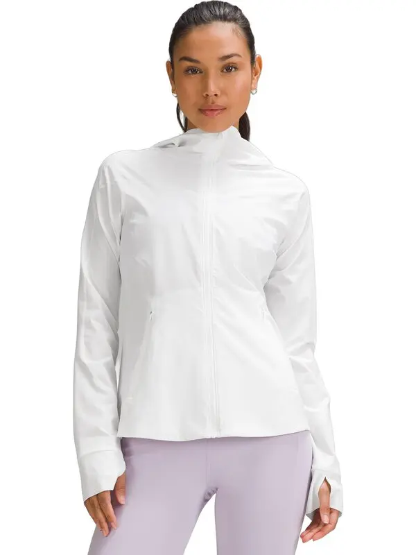 Lululemon Mist Over Windbreaker - White