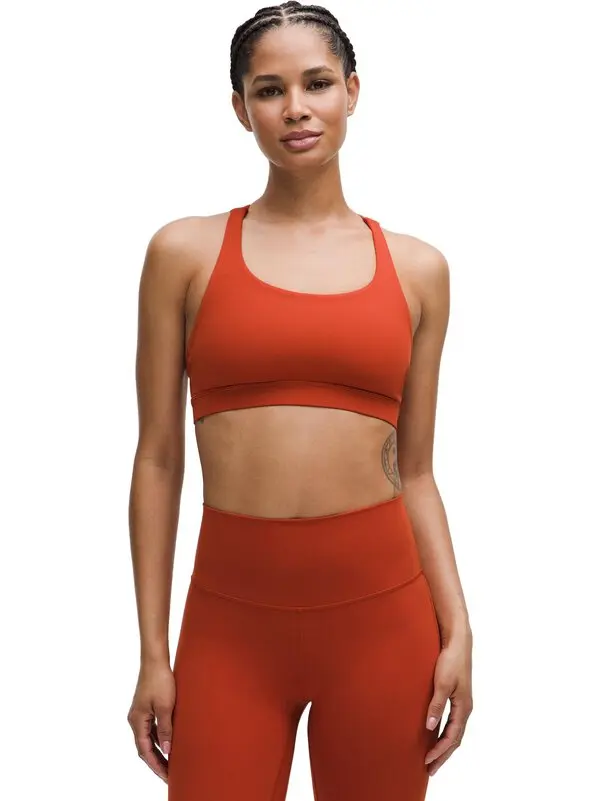 Lululemon Energy Bra - Autumn Rust