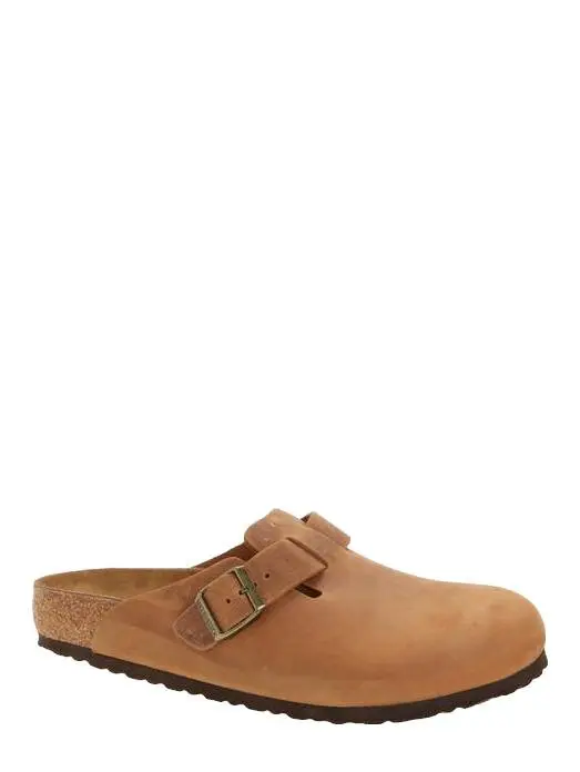 BIRKENSTOCK Boston Soft Clog - Cognac
