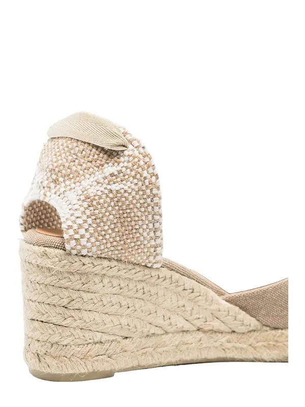 CastaÑer Carina 60mm Wedge Espadrilles - Neutrals