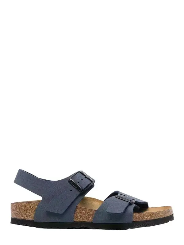 BIRKENSTOCK Leather New York Sandals - Blue