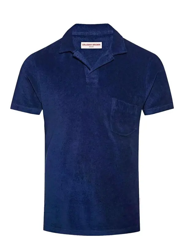 Orlebar Brown Short-sleeved Polo Shirt - Blue