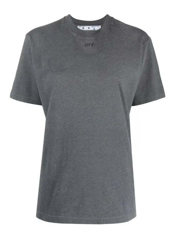 Off-White Arrow Motif Logo T-shirt - Grey
