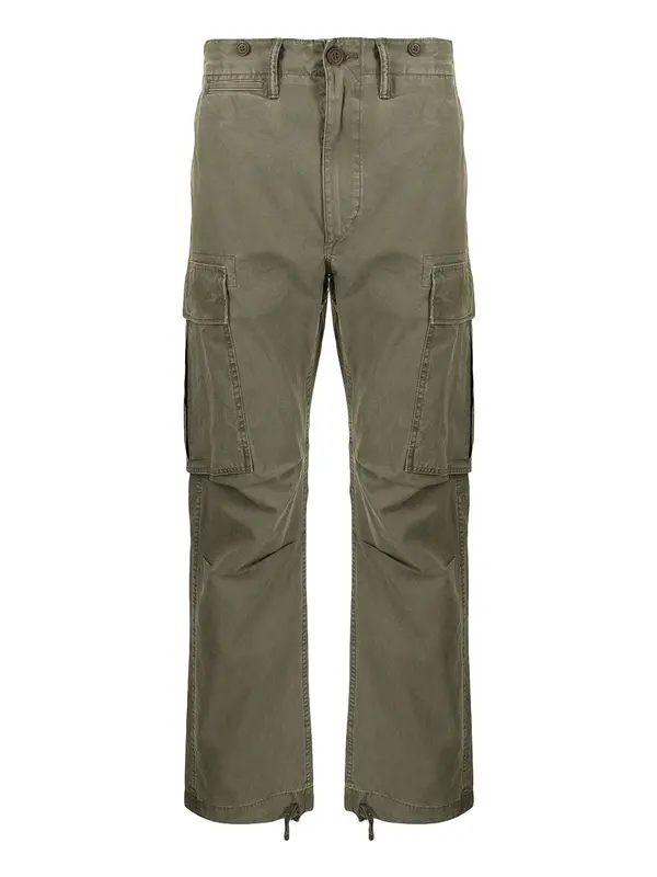 Ralph Lauren Slim-cut Cargo Trousers - Green