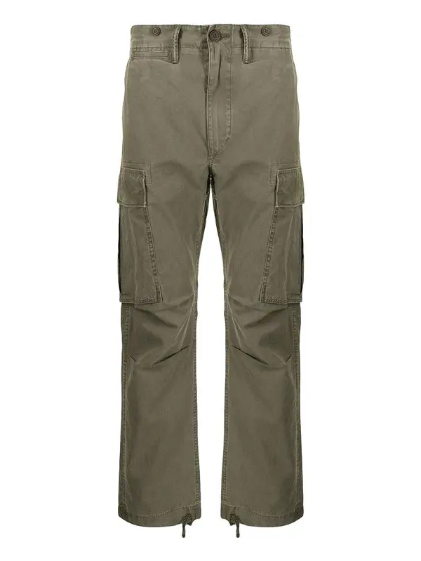 Ralph Lauren Slim-cut Cargo Trousers - Green