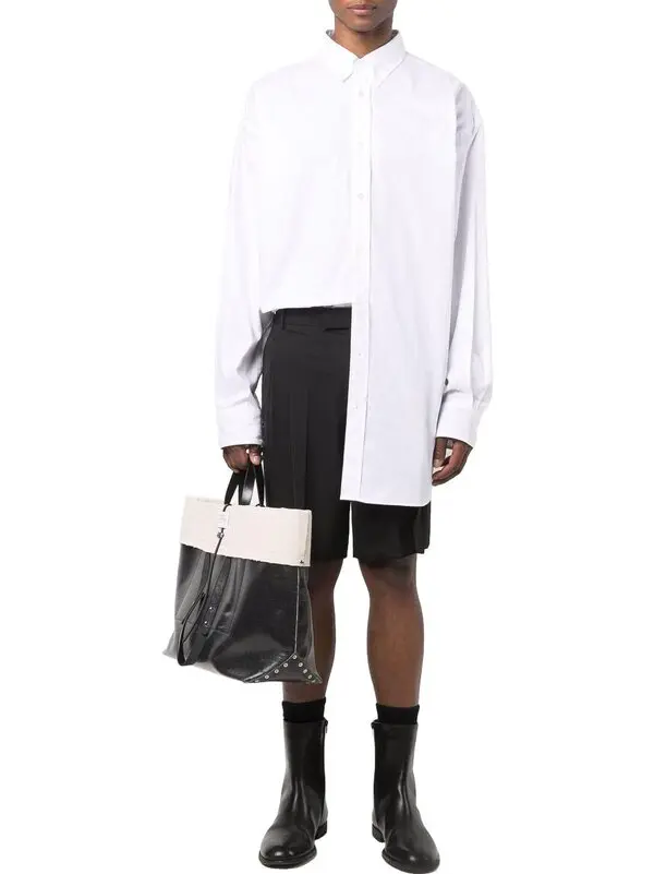 MAISON MARGIELA Long-length Button-up Shirt - White