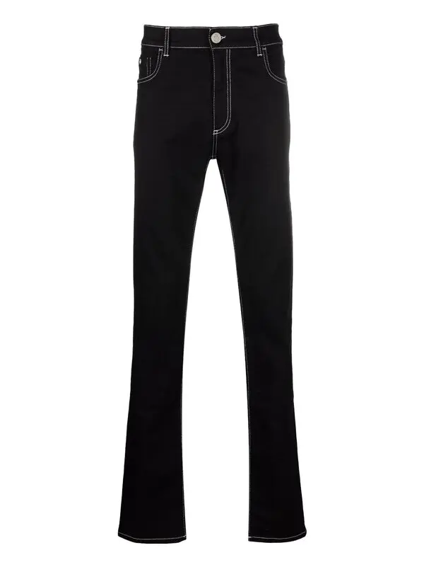 BILLIONAIRE Straight-leg Jeans - Black