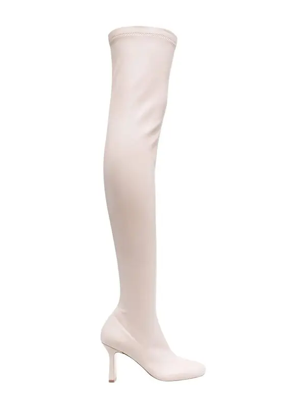 Stella McCartney Ivy" Over-the-knee Heeled Boots - Neutrals