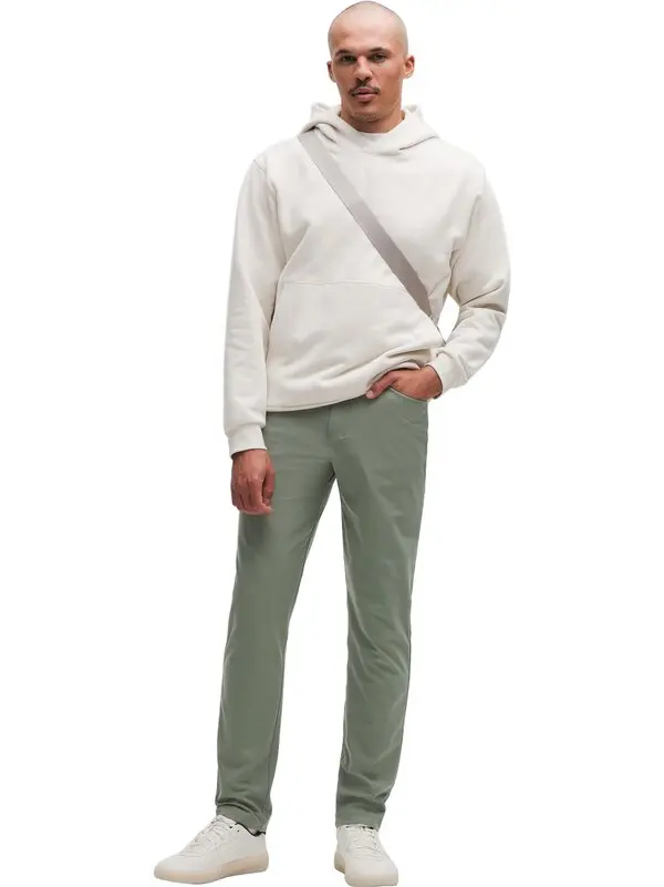 Lululemon Abc Classic-fit Five Pocket Pant 34l - Willow Leaf