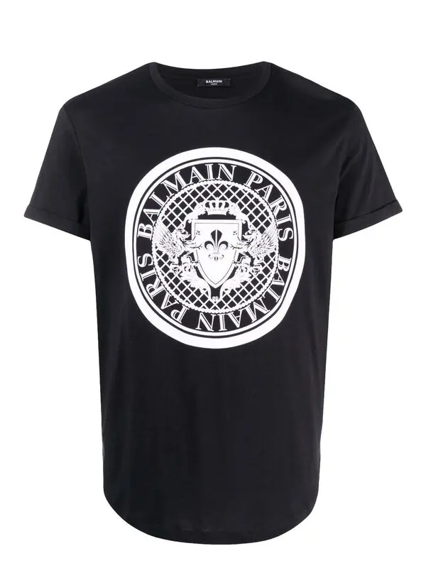 Balmain Logo-print T-shirt - Black
