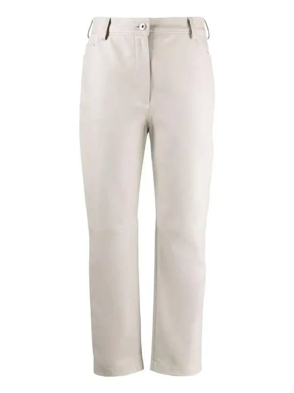 Stella McCartney Cropped Trousers - Neutrals