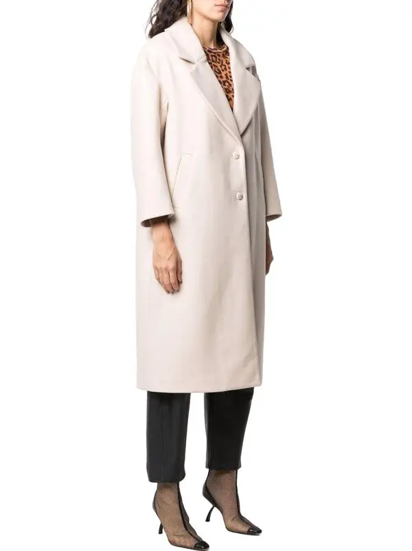 Philipp Plein Iconic Plein Wool-blend Coat - Neutrals