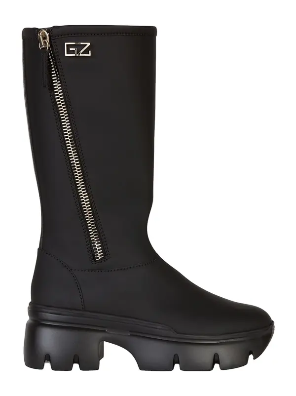 GIUSEPPE ZANOTTI Rexana Zip-up Boots - Black