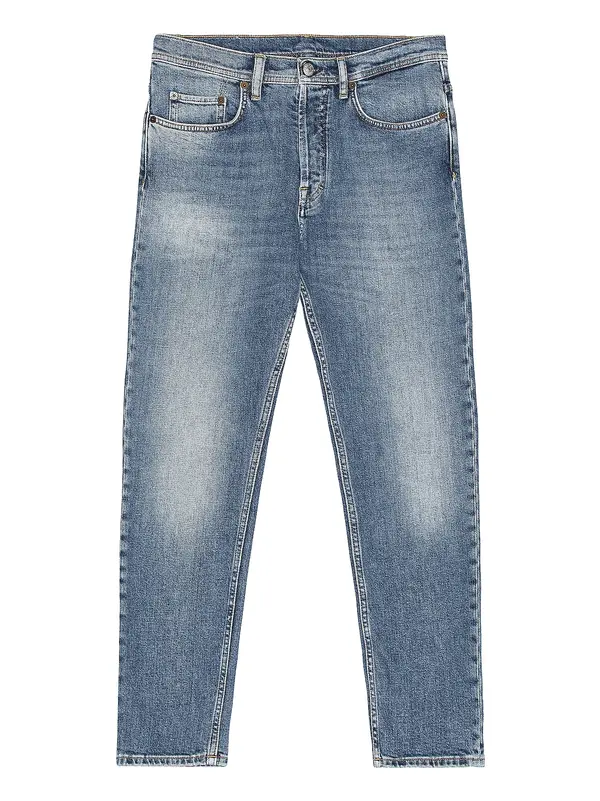 Acne Studios River Straight Leg Jeans - Mid Blue