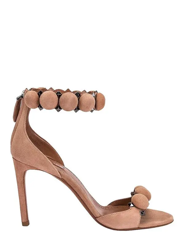 Alaïa La Bombe Ankle Bracelet Sandals - Chair