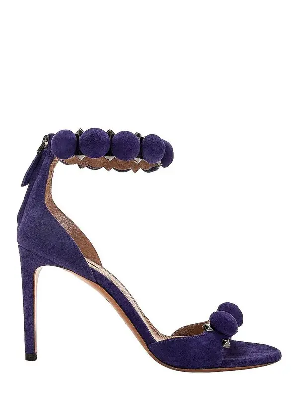 Alaïa La Bombe Ankle Bracelet Sandals - Ultra Violet