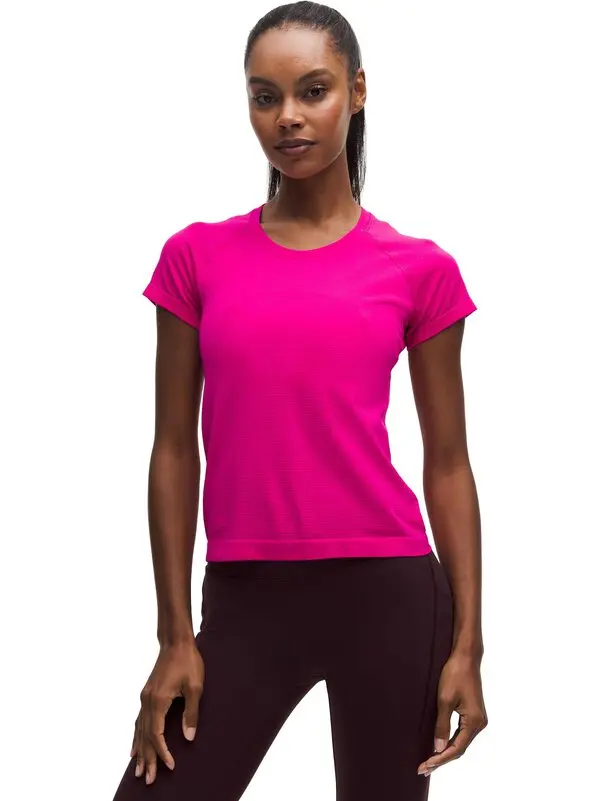 Lululemon Swiftly Tech Short-sleeve Shirt 2.0 - Jewelled Magenta/jewelled Magenta