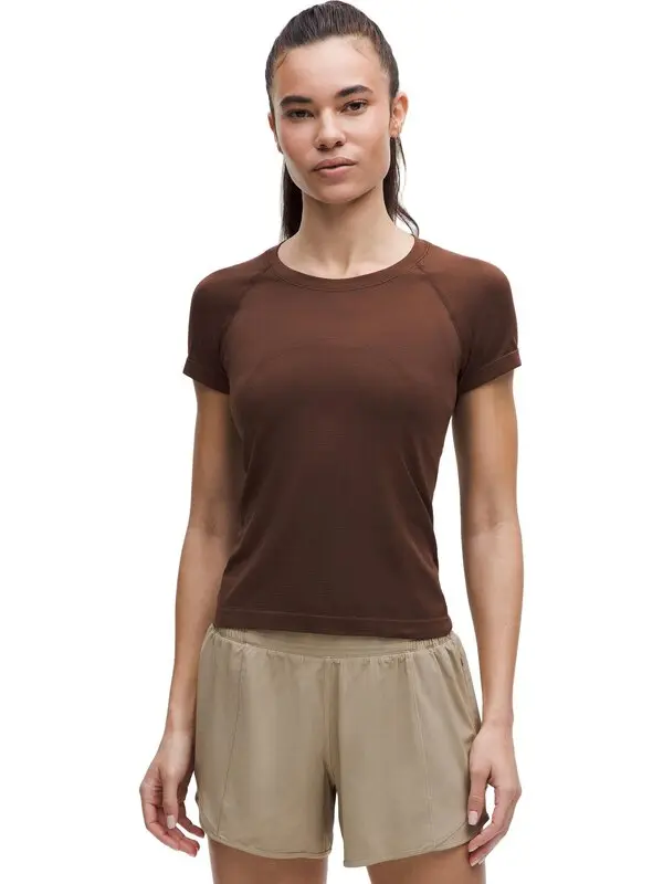 Lululemon Swiftly Tech Short-sleeve Shirt 2.0 - Lava Cake