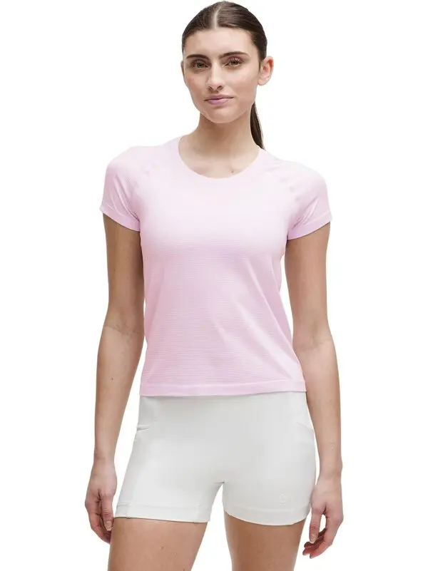 Lululemon Swiftly Tech Short-sleeve Shirt 2.0 - Pink Organza/pink Organza