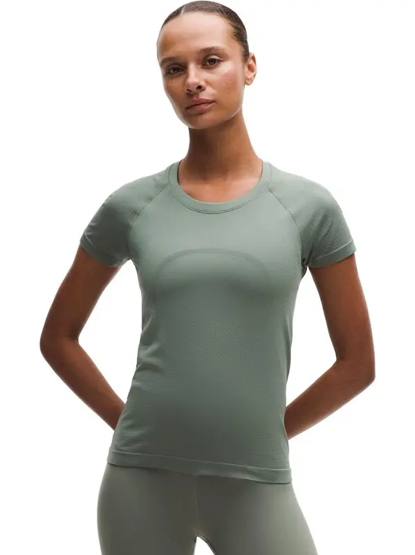 Lululemon Swiftly Tech Short-sleeve Shirt 2.0 - Willow Leaf/willow Leaf