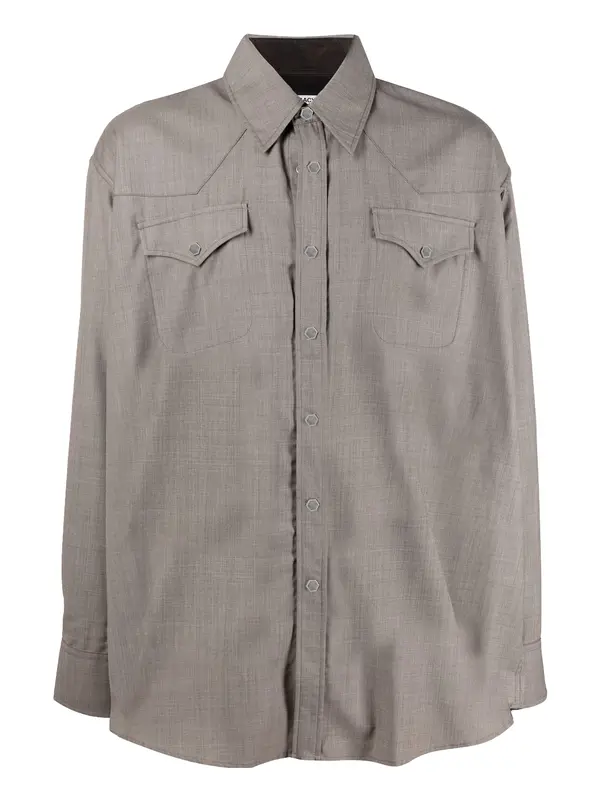 Our Legacy Ranch-cut Longsleeved Shirt - Grey