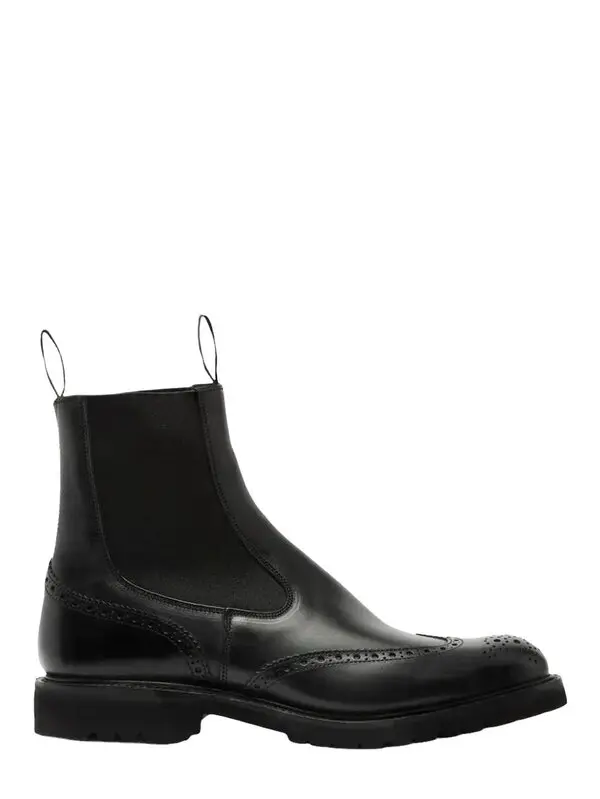 TRICKER'S Henry Leather Chelsea Boots - Black