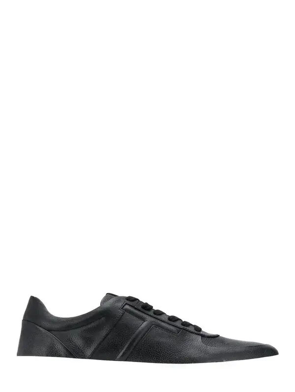 TOD'S Leather Low-top Sneakers - Black
