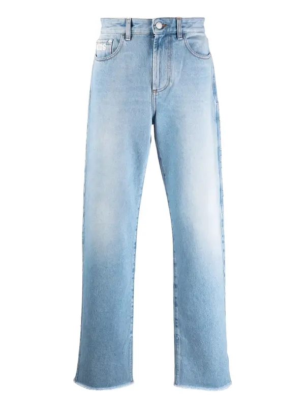 Gcds Wide-leg Jeans - Blue