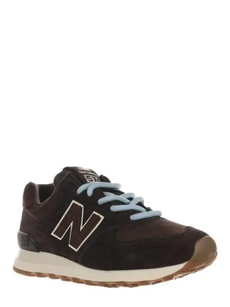 NEW BALANCE 574 Lace-up Sneakers - Black Coffee/angora