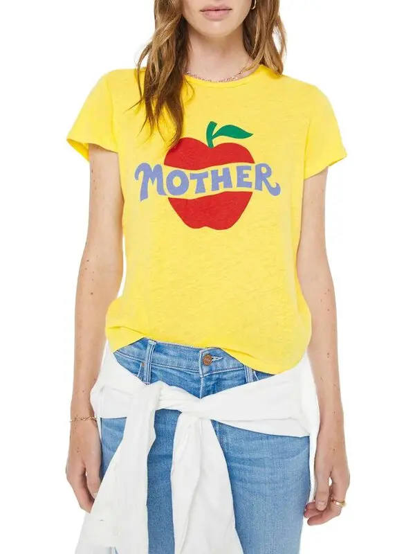 MOTHER The Sinful Supérieur Tee - Mother Apple
