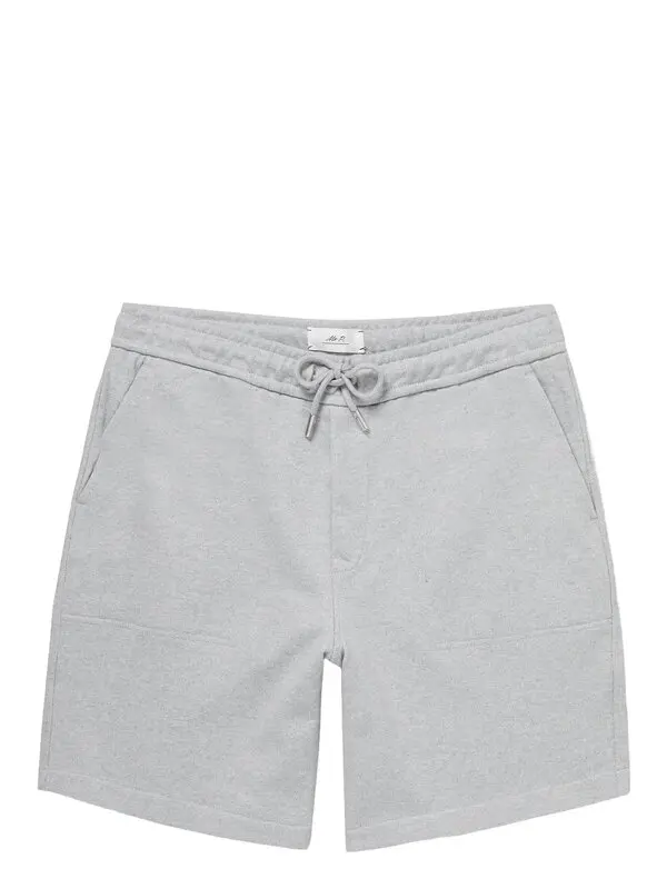 Mr P. Cotton-jersey Drawstring Shorts - Gray