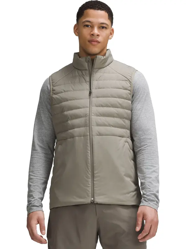 Lululemon Down-filled Water-resistant Vest - Carbon Dust