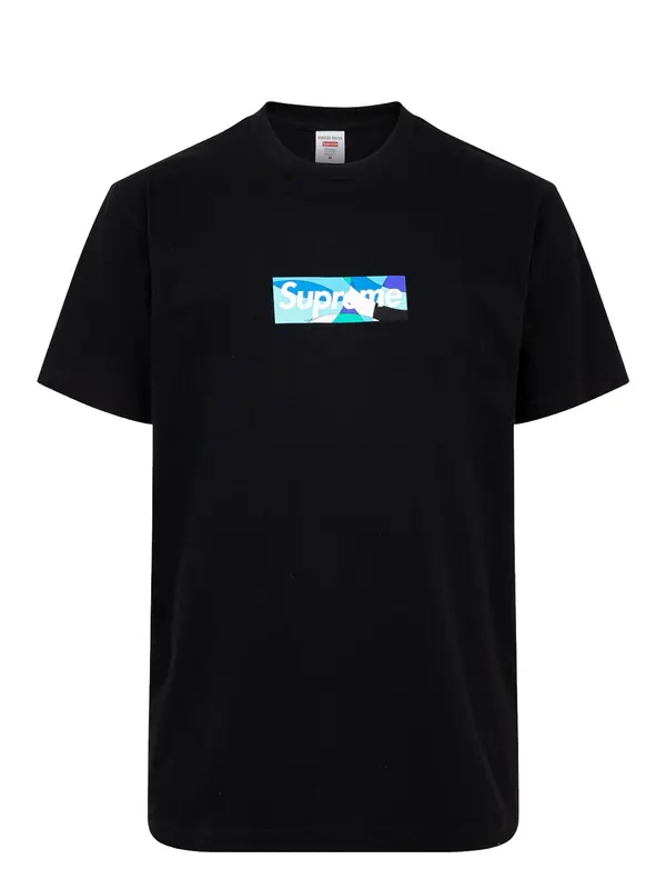 Supreme X Emilio Pucci Box Logo T-shirt - Black