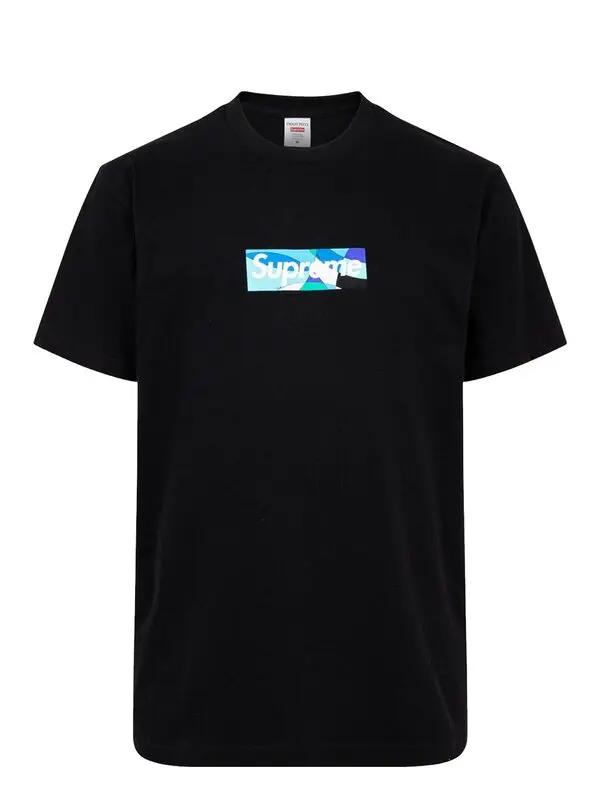 Supreme X Emilio Pucci Box Logo T-shirt - Black
