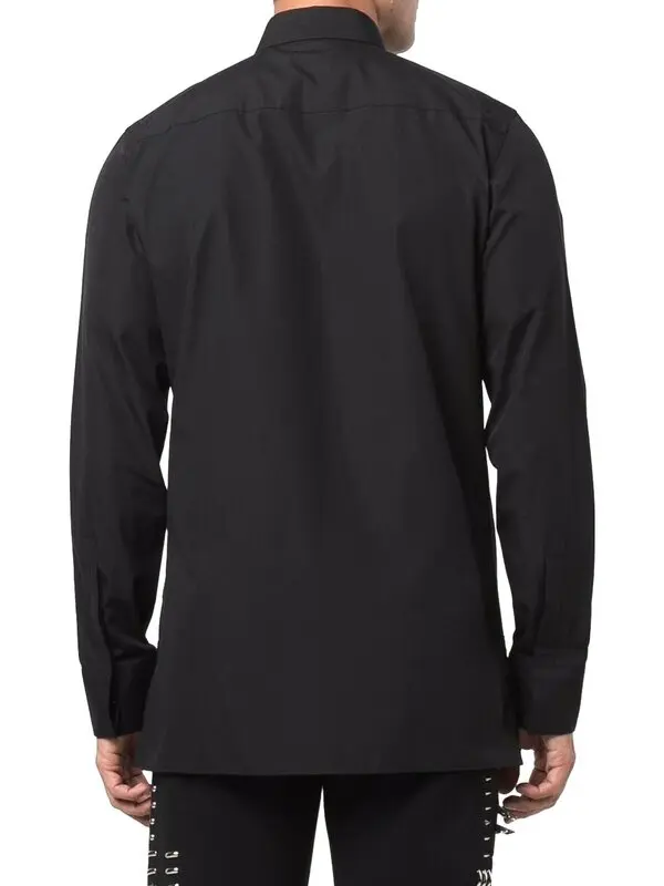 Givenchy Concealed-placket Shirt - Black