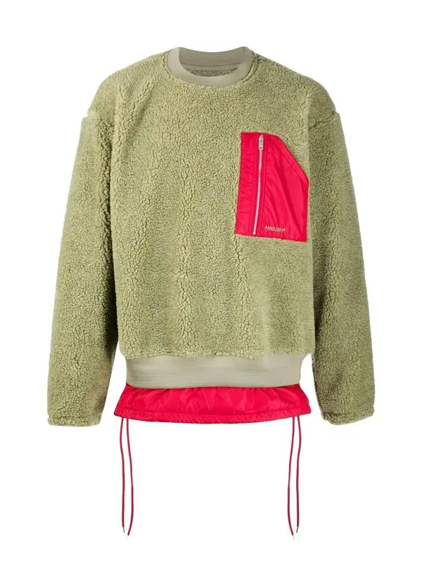 AMBUSH Layered-effect Jumper - Green