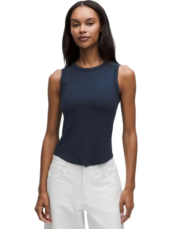 Lululemon Hold Tight Crewneck Tank Top - True Navy