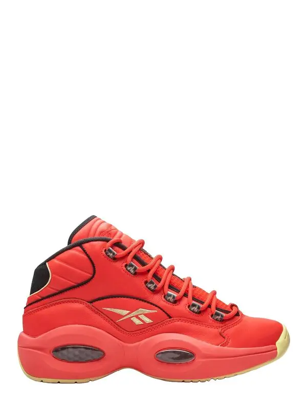 REEBOK Question Mid Hot Ones Sneakers - Red
