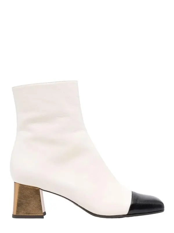 Chie Mihara Volkiria Leather Boots - White