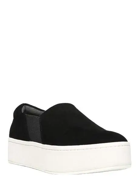 Vince Warren Platform Slip-on Sneakers - Black