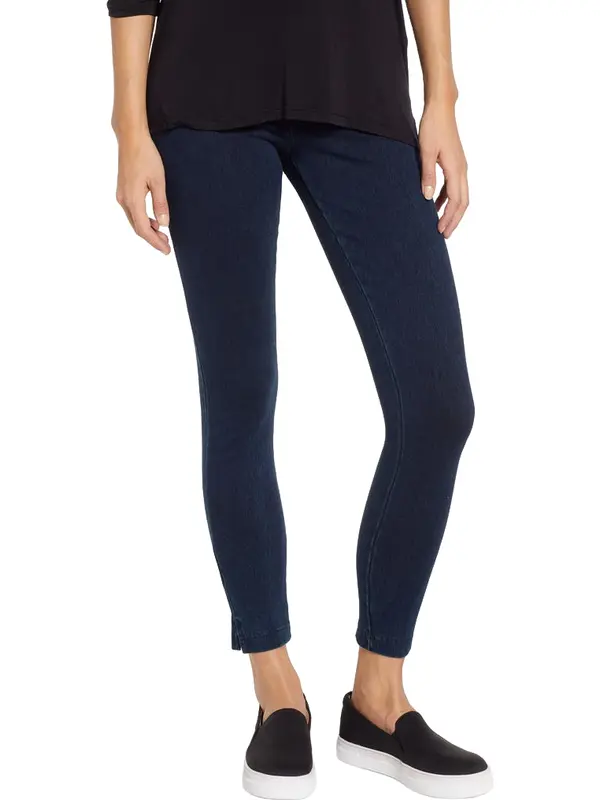 Lyssé High Waist Denim Leggings - Indigo