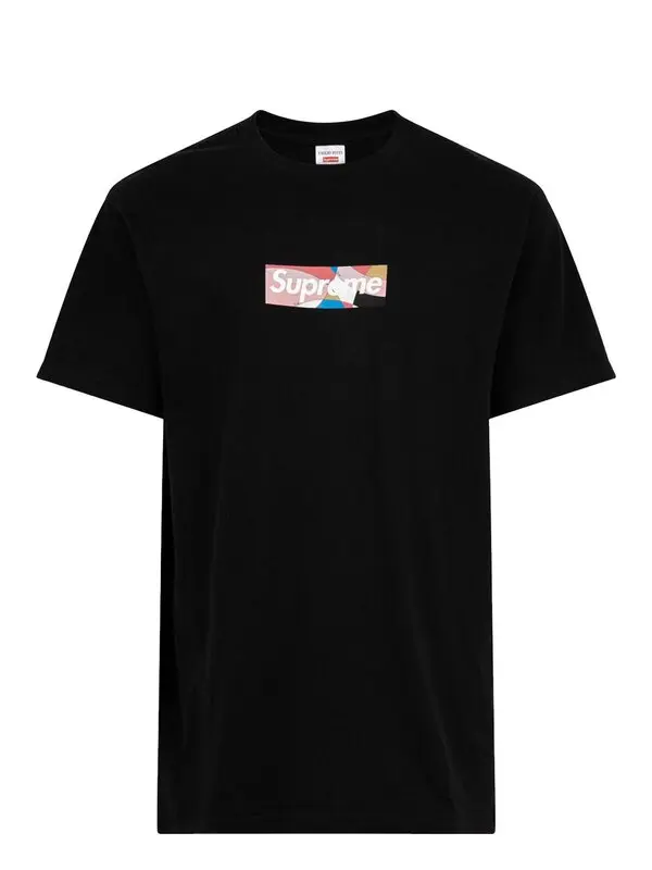 Supreme X Emilio Pucci Box Logo T-shirt - Black